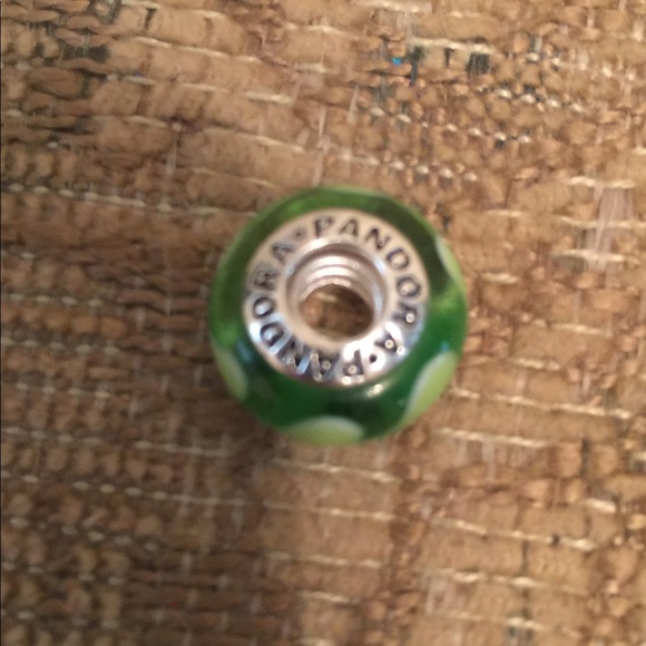 Pandora | Jewelry | Pandora Murano Glass Bead Green | Poshmark